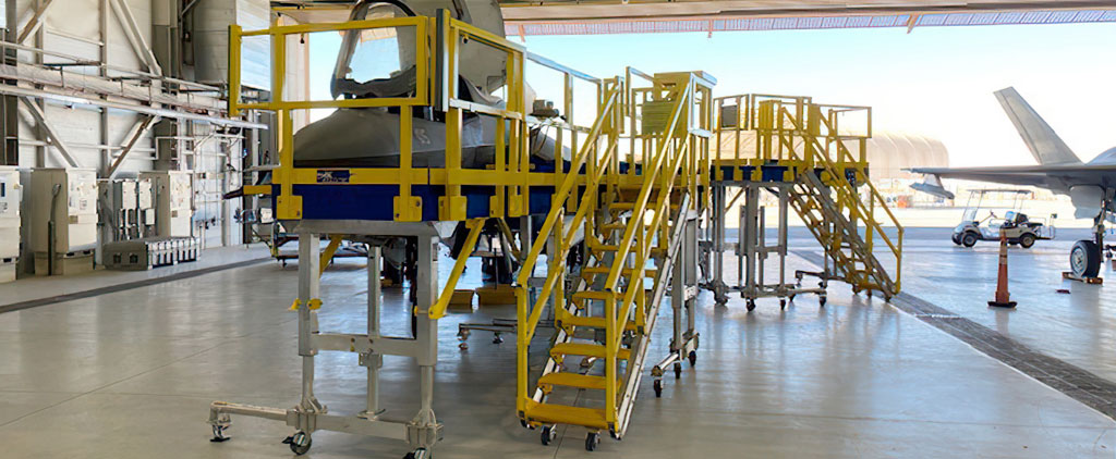 Safe Access Work Platforms for Manufacturing Plants | FlexDecks