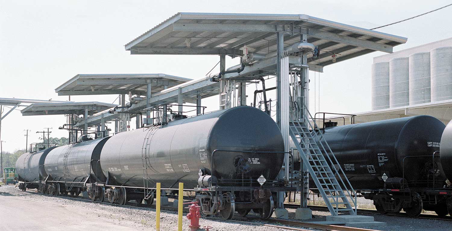 Railcar Maintenance Stands & Access Platforms | FlexDecks