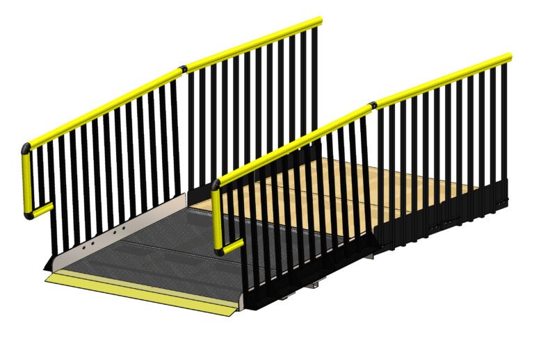 RightWay Pro Switchback Wheelchair Ramps | FlexDecks