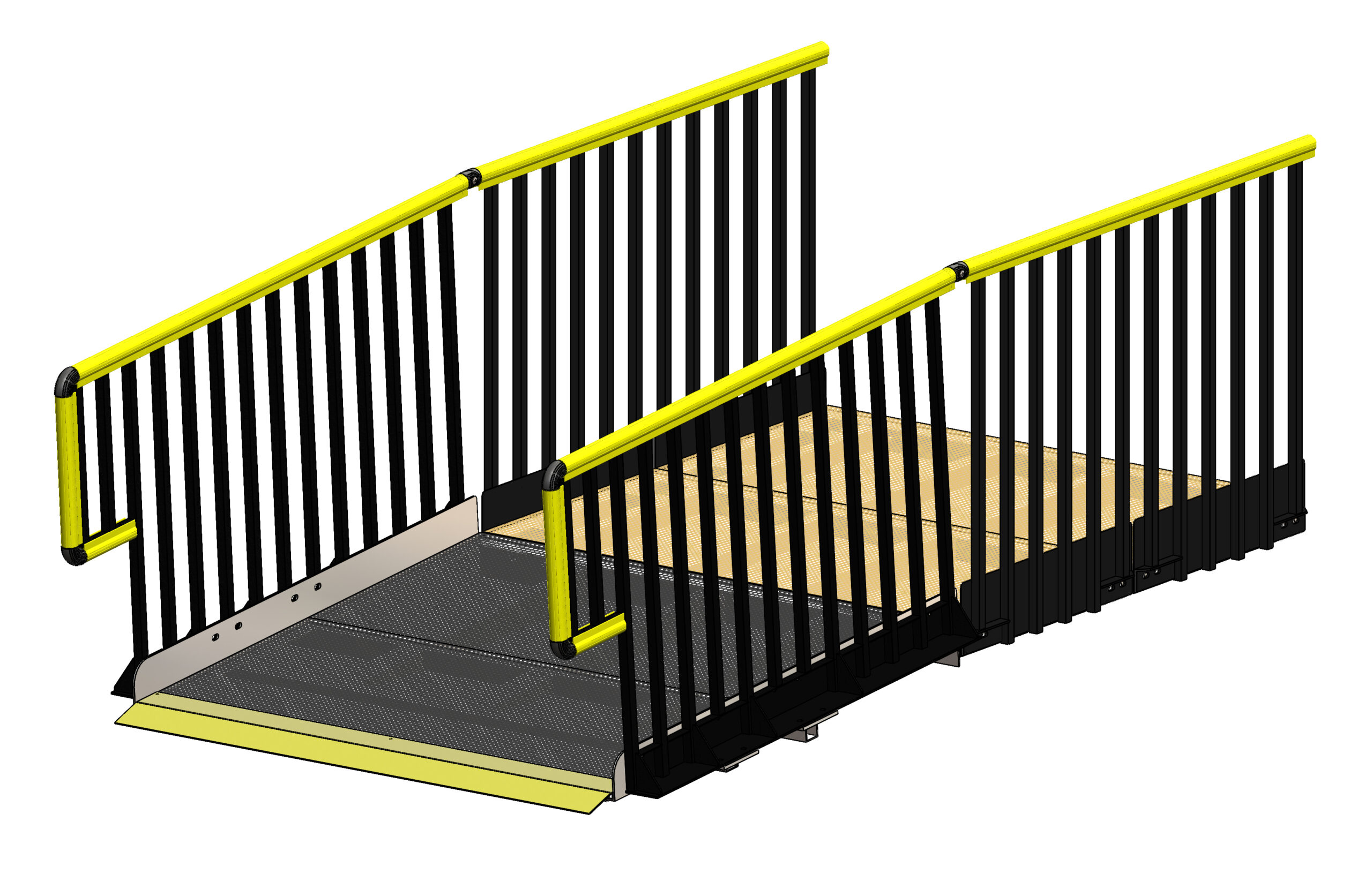 ADA-Compliant Public Commercial Access Ramps - FlexDecks